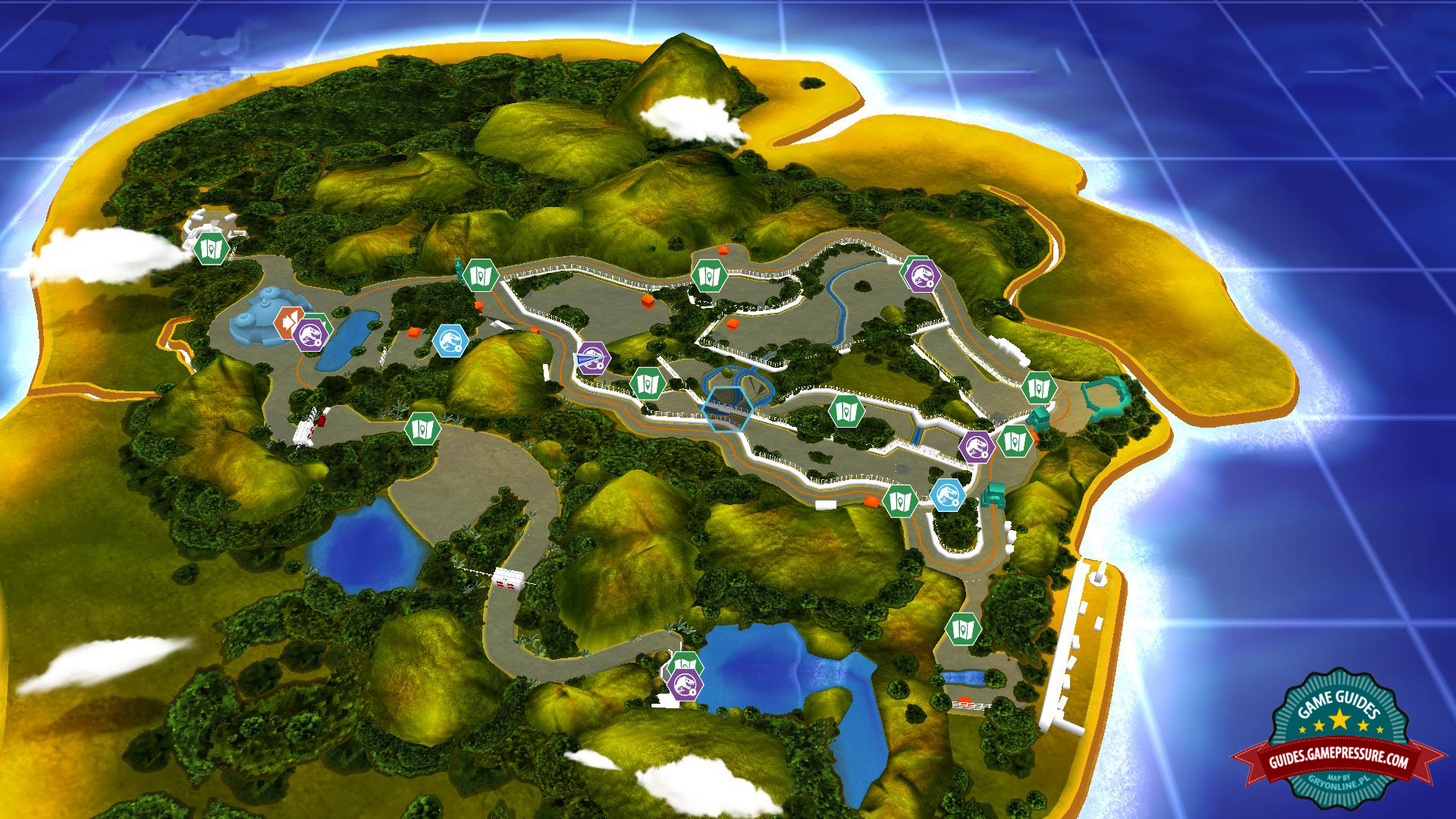 Jurassic Park - secrets in free roam - LEGO Jurassic World - Game Guide ...