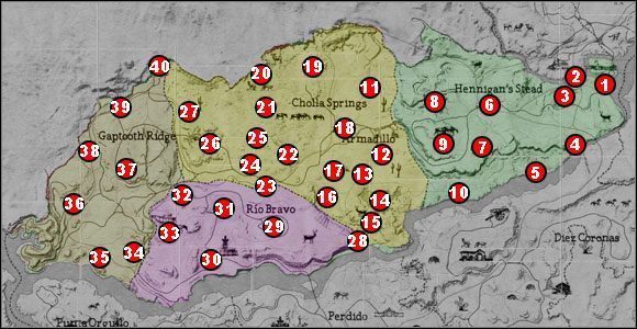 Lokacje | Mapy | Red Dead Redemption - Red Dead Redemption - poradnik ... Lokacje | Mapy | Red Dead Redemption - Red Dead Redemption - poradnik ...