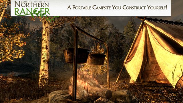 The Elder Scrolls V: Skyrim GAME MOD Camping Kit of the Northern Ranger ...