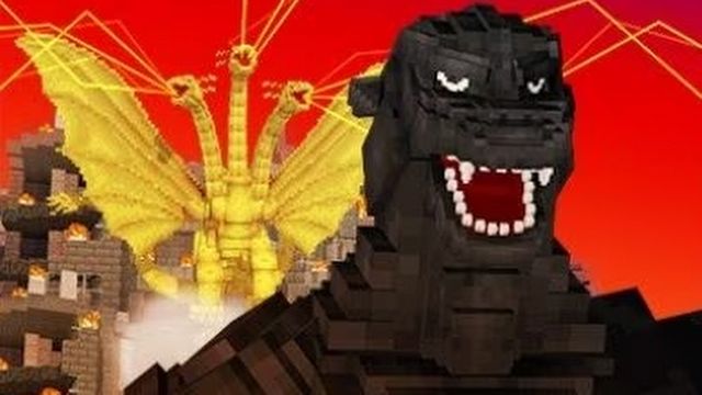 Minecraft Minecraft - Godzilla DLC Trailer movie | gamepressure.com