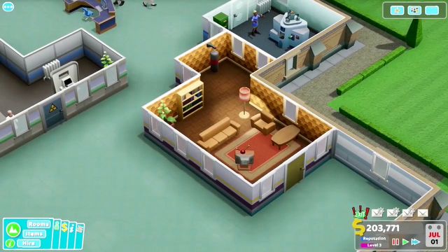 Two Point Hospital gameplay commentary movie | gamepressure.com