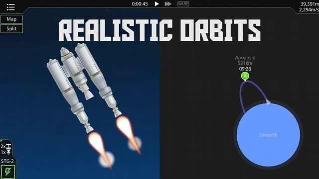 SimpleRockets launch trailer movie | gamepressure.com