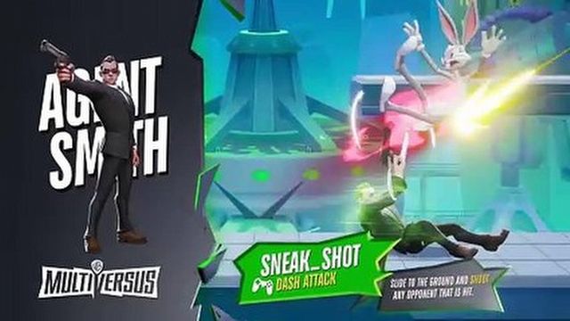 MultiVersus MultiVersus - Agent Smith Fighter Move Sets Trailer movie ...