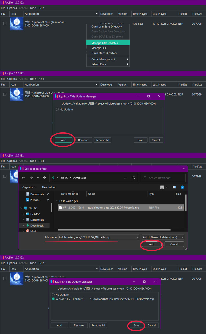 Fate/stay night GAME MOD Tsukihime Remake English translation project v ...