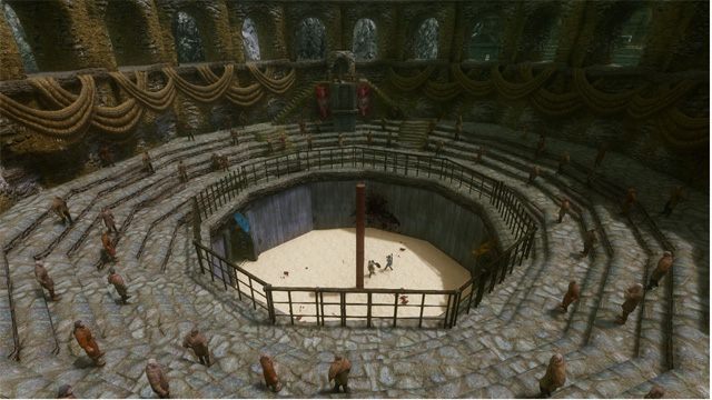The Elder Scrolls V: Skyrim GAME MOD The Solitude Arena v.2.0 ...