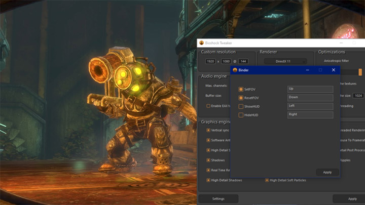 BioShock 2 Remastered GAME MOD BioShock Tweaker v.1.2.0 - download ...