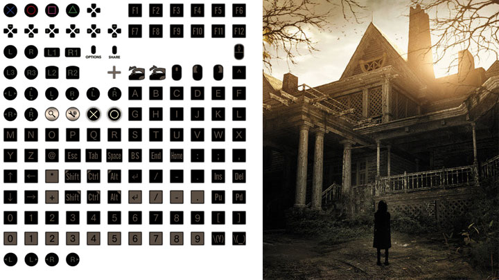 Resident Evil VII: Biohazard GAME MOD PS4 Button Prompts for RE7 v.1.0 ...