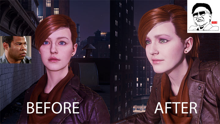 Marvel's Spider-Man Remastered GAME MOD Mary Jane Alternative Makeup v ...