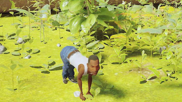 Stray GAME MOD JOKE mod CJ (from GTA San Andreas) v.1.0 - download ...