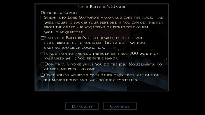 Thief: The Dark Project 16 Thief Gold Fresh UI v.26042021 - download ...