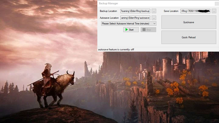 Elden Ring 16 Save File Backup Manager v.3 - download - GRYOnline.pl