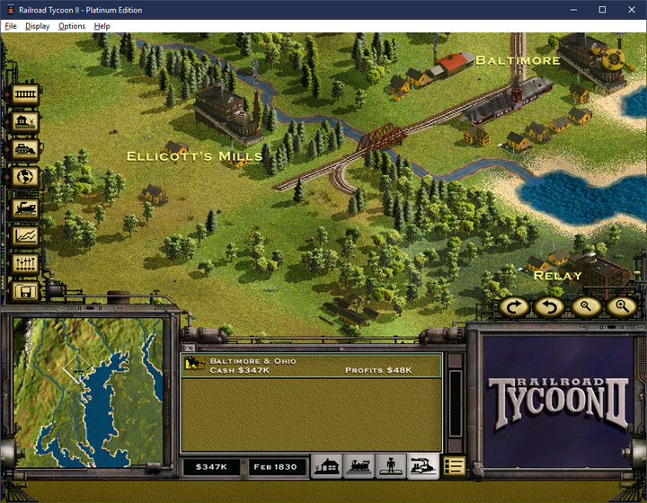 Railroad Tycoon II GAME MOD Verok’s GL Wrapper & Patch v.1.0.5 ...