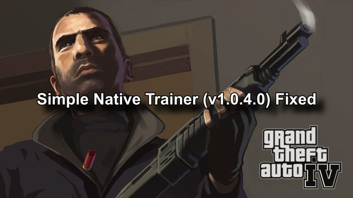 Grand Theft Auto IV GAME MOD Simple Native Trainer (v1.0.4.0) Fixed ...