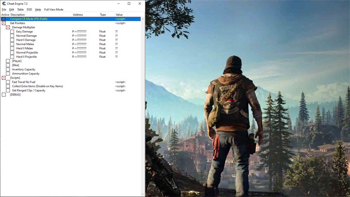 Days Gone cheat engine Cheat Table v.1.0.6 - Darmowe Pobieranie ...