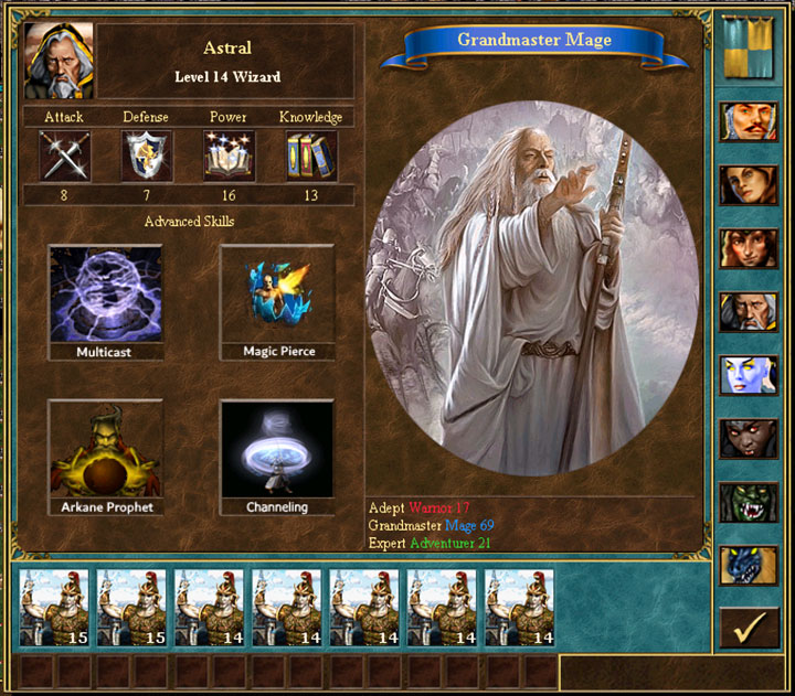 Heroes of Might and Magic III Complete GAME MOD Advanced Classes Mod v ...