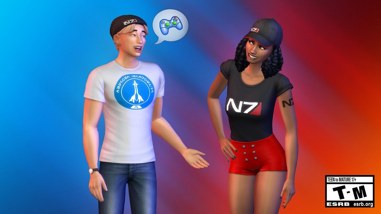 The Sims 4 z darmowymi fantami z Mass Effect, prezent rozbawił graczy ... The Sims 4 z darmowymi fantami z Mass Effect, prezent rozbawił graczy ...