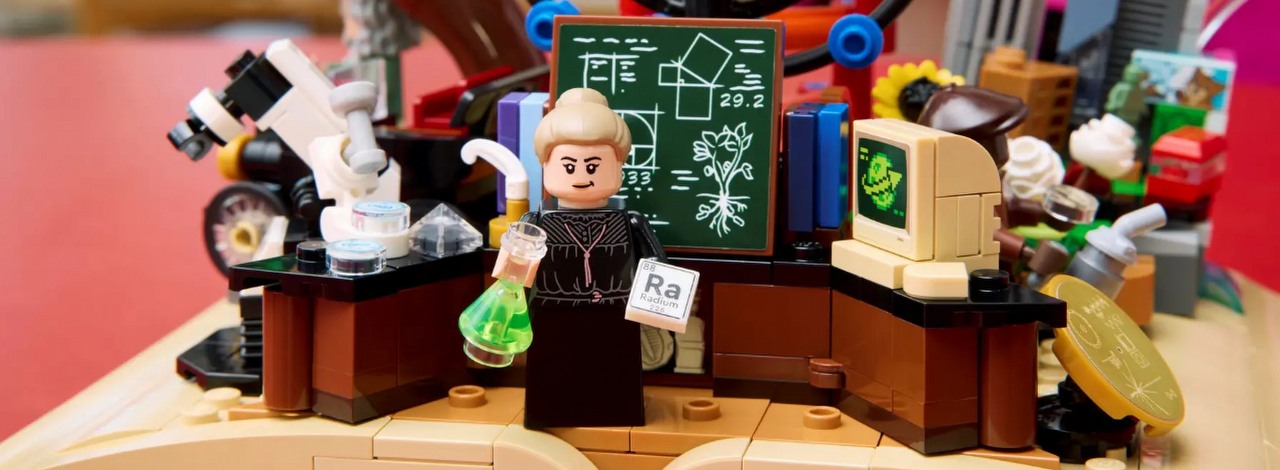 Maria Skłodowska-Curie pojawi się w zestawie LEGO. Firma pokazała model ...